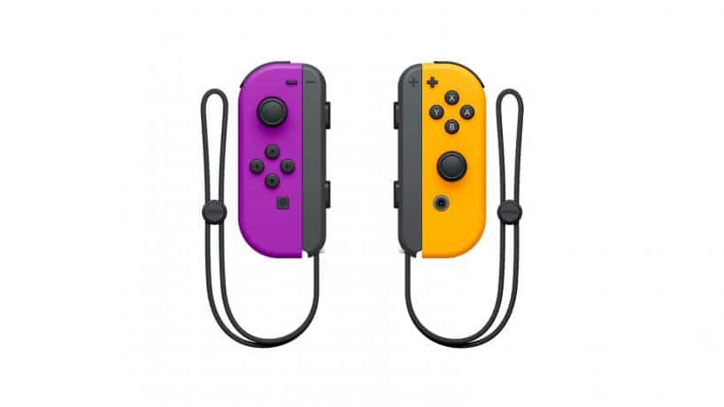 זוג שלטים | Nintendo Switch Joy-Con Pair Purple/Orange - נינטנדו ישראל
